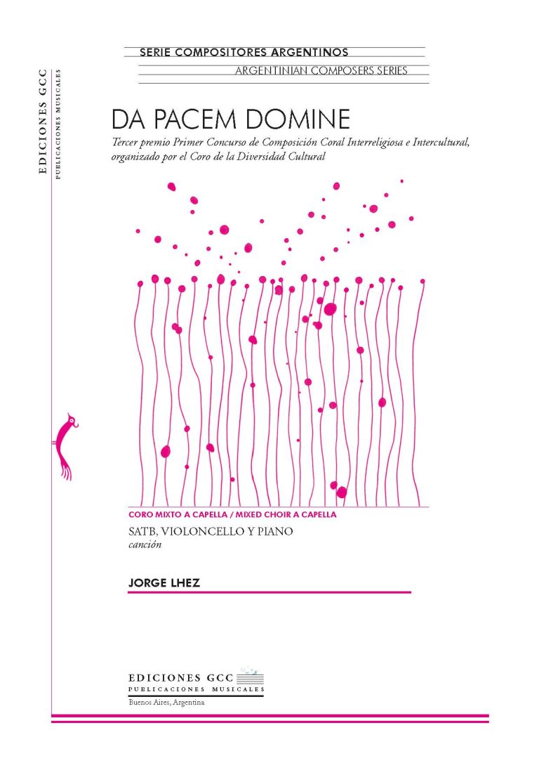 Da pacem Domine – Ediciones GCC